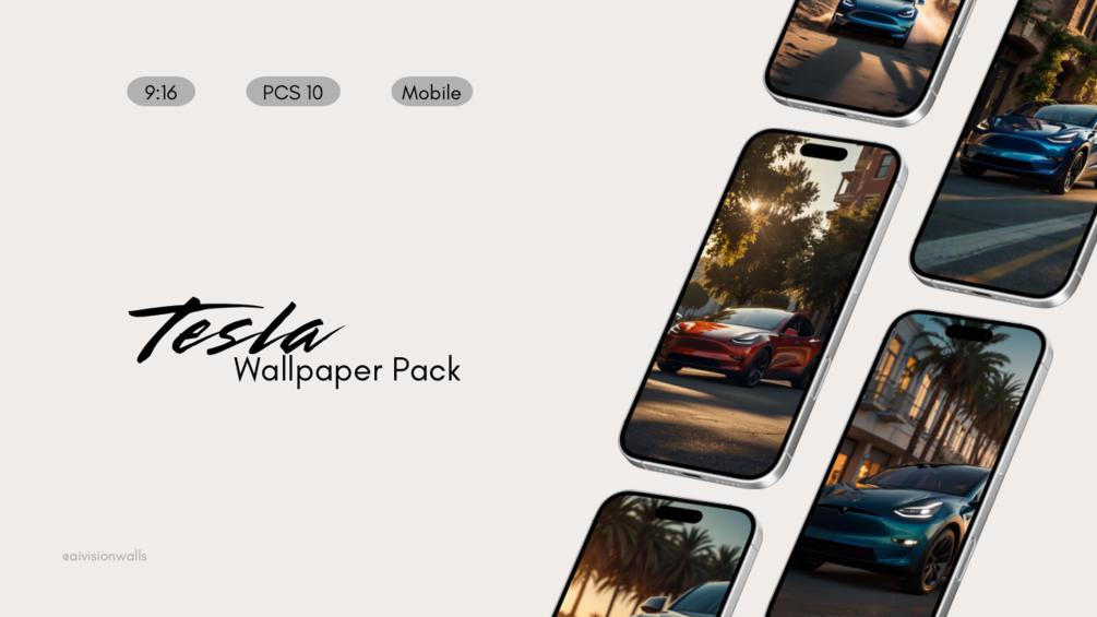 Tesla Phone Wallpaper Pack