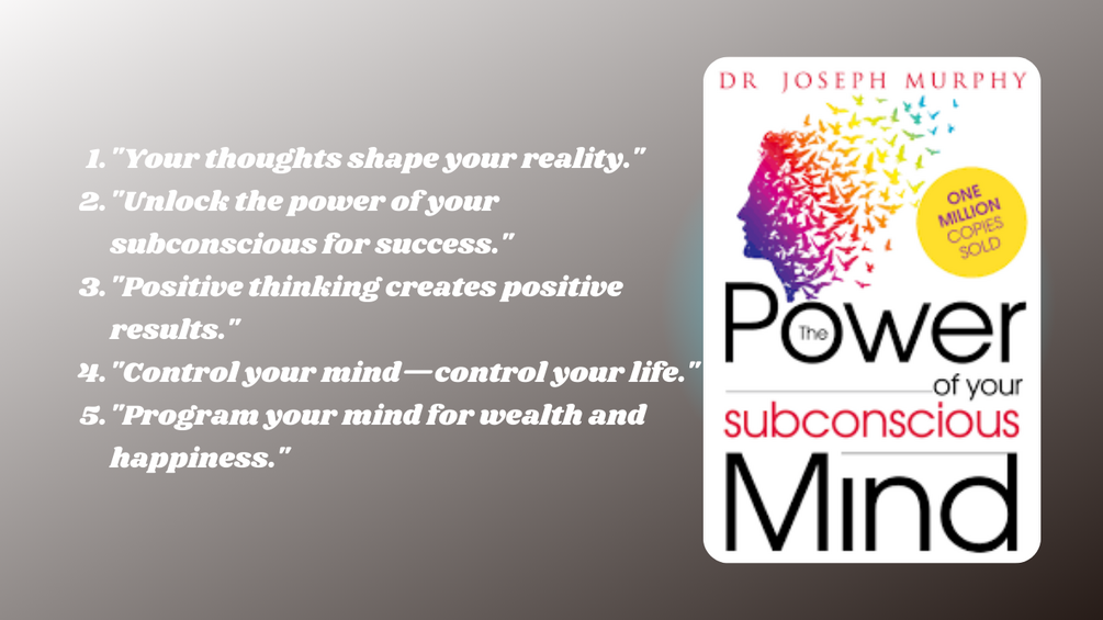 The Power Of the Subconscious Mind