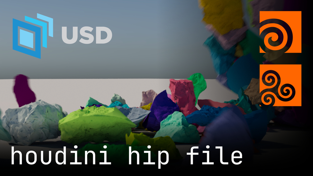 Houdini USD RBD Procedural | houdini hip file