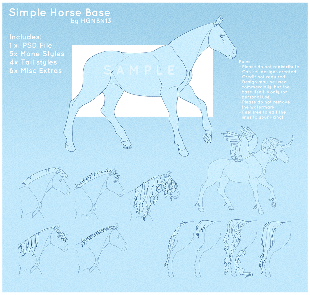 Simple Horse Base