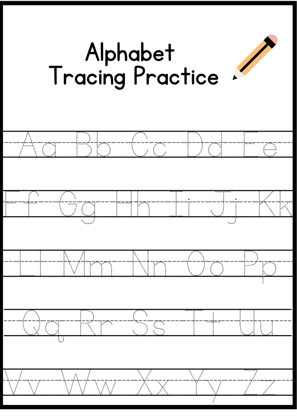 ABC TRACING EXERCISE