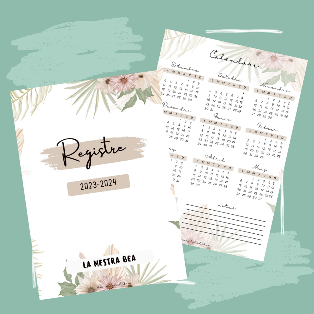 Cuaderno de la maestra