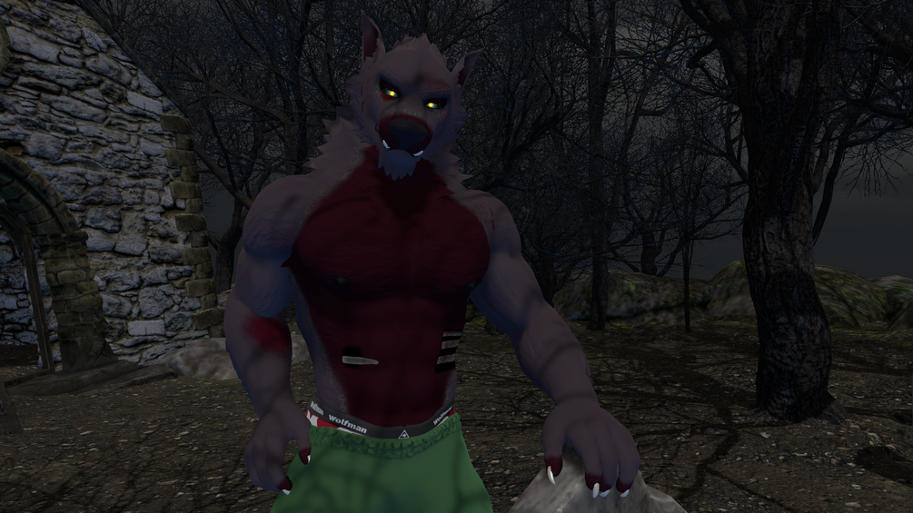 Zombie Wolfman - Wolfman Texture