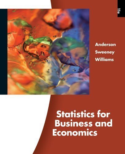 Statistics for Business and Economics, 11th Edition, Selected Textbook ...