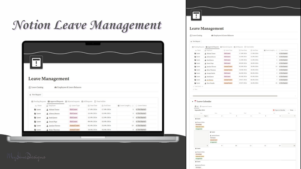 Notion Leave Management Template
