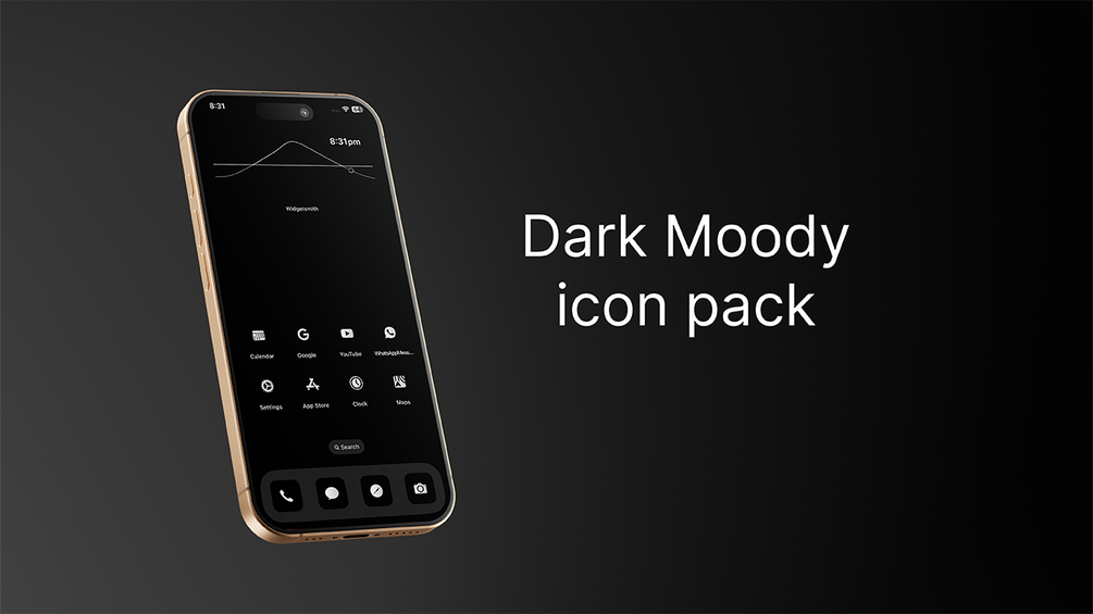 Dark and Moody Icon Pack