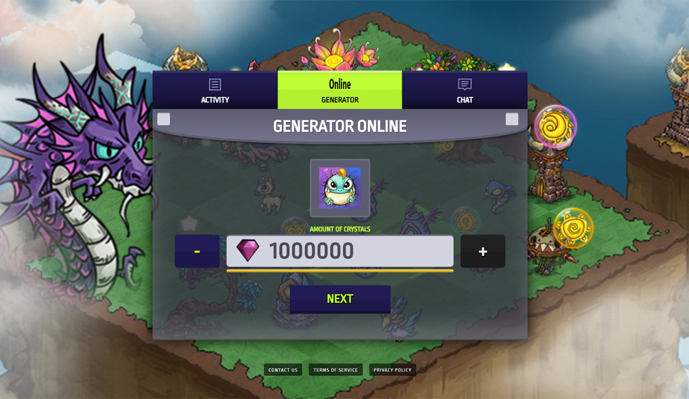 Park of Monster Hack APK Cheats For Crystals