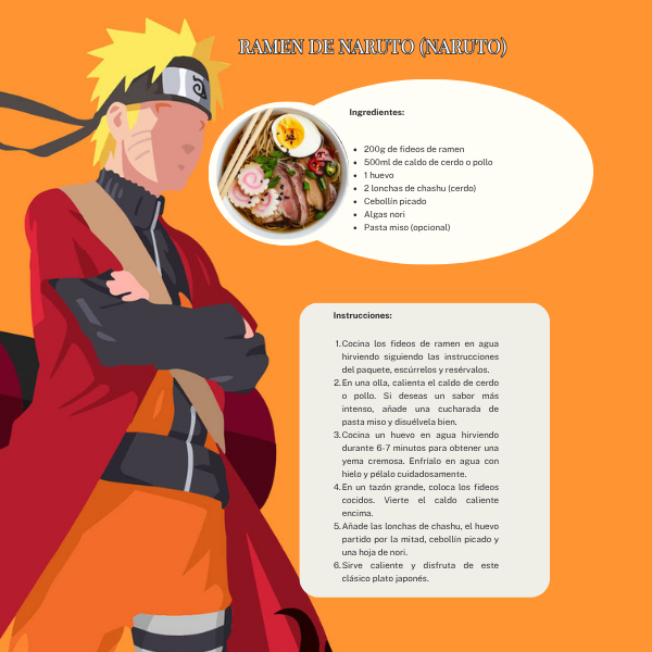 El Sabor del Anime: Cocina las 10 Recetas Más Icónicas del Mundo Otaku