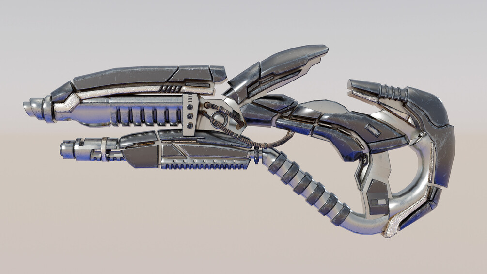 Sci-Fi One-Hand Shotgun