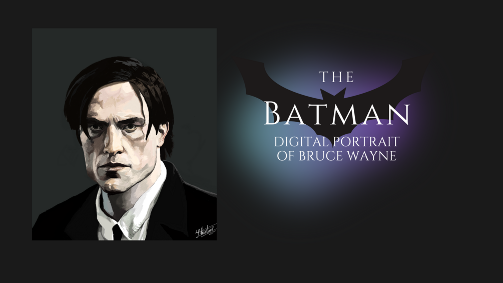 Bruce Wayne: Digital Portrait