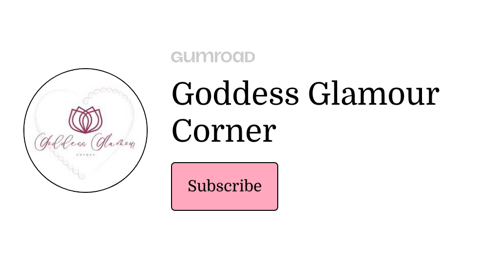 Goddess Glamour Corner
