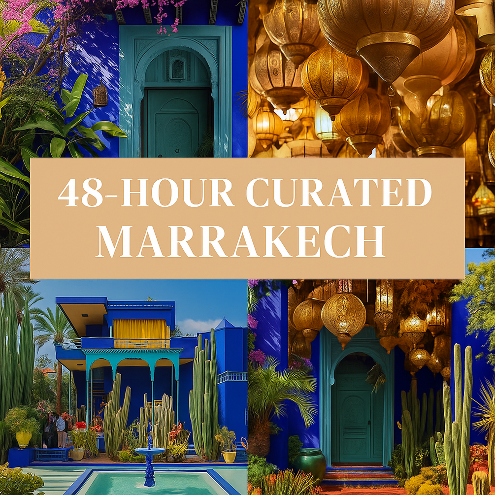 48 Hours of Slow Magic in Marrakech