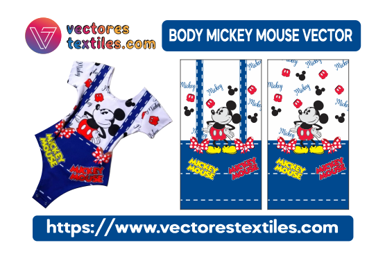 BODY MICKEY MOUSE VECTOR