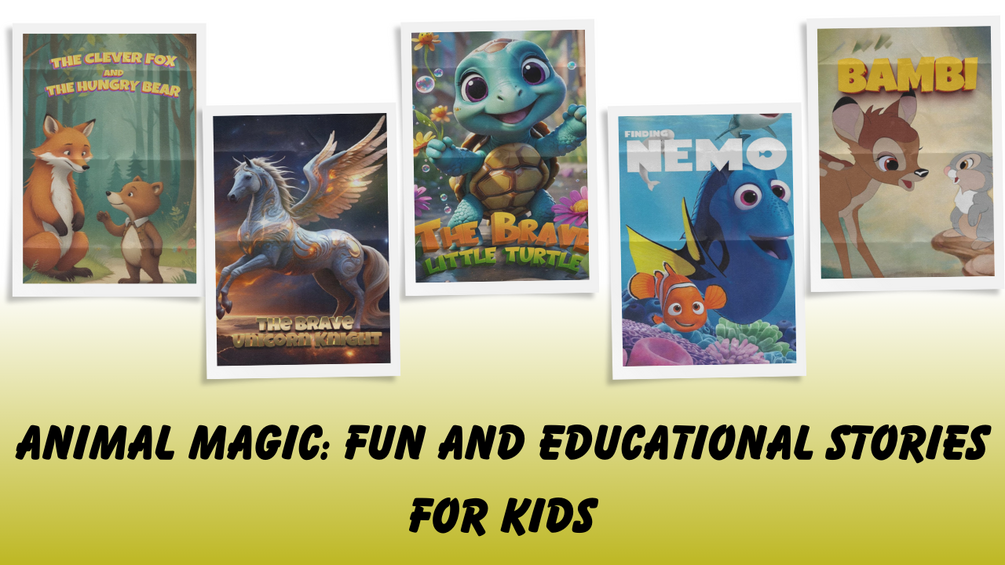 Animal Magic: Fun and Educational Stories for Kids E-book.
