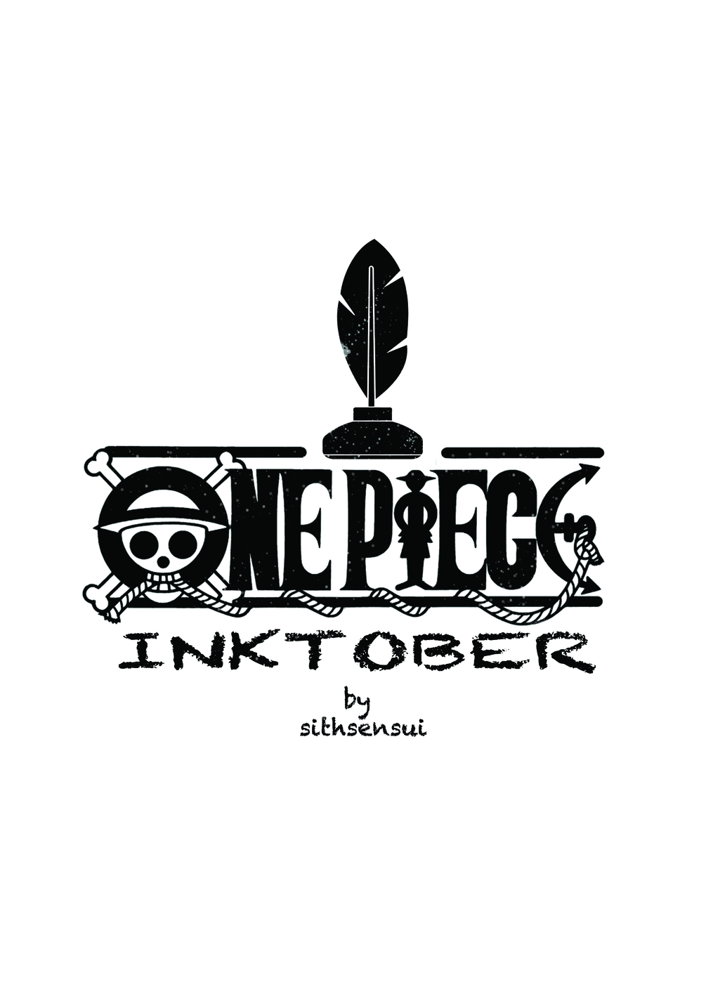 one piece inktober booklet