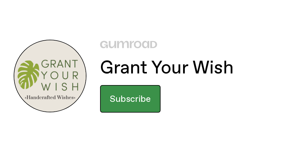 Grant Your Wish