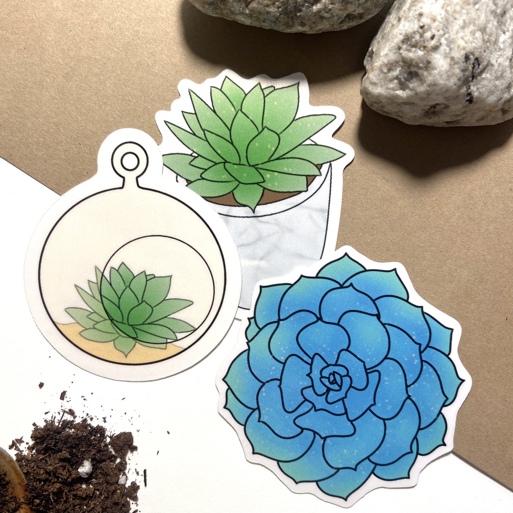 Succulent Sticker Pack