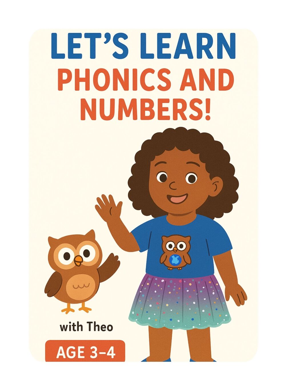 LET'S LEARN PHONICS WITH THEO For 3-4 years old