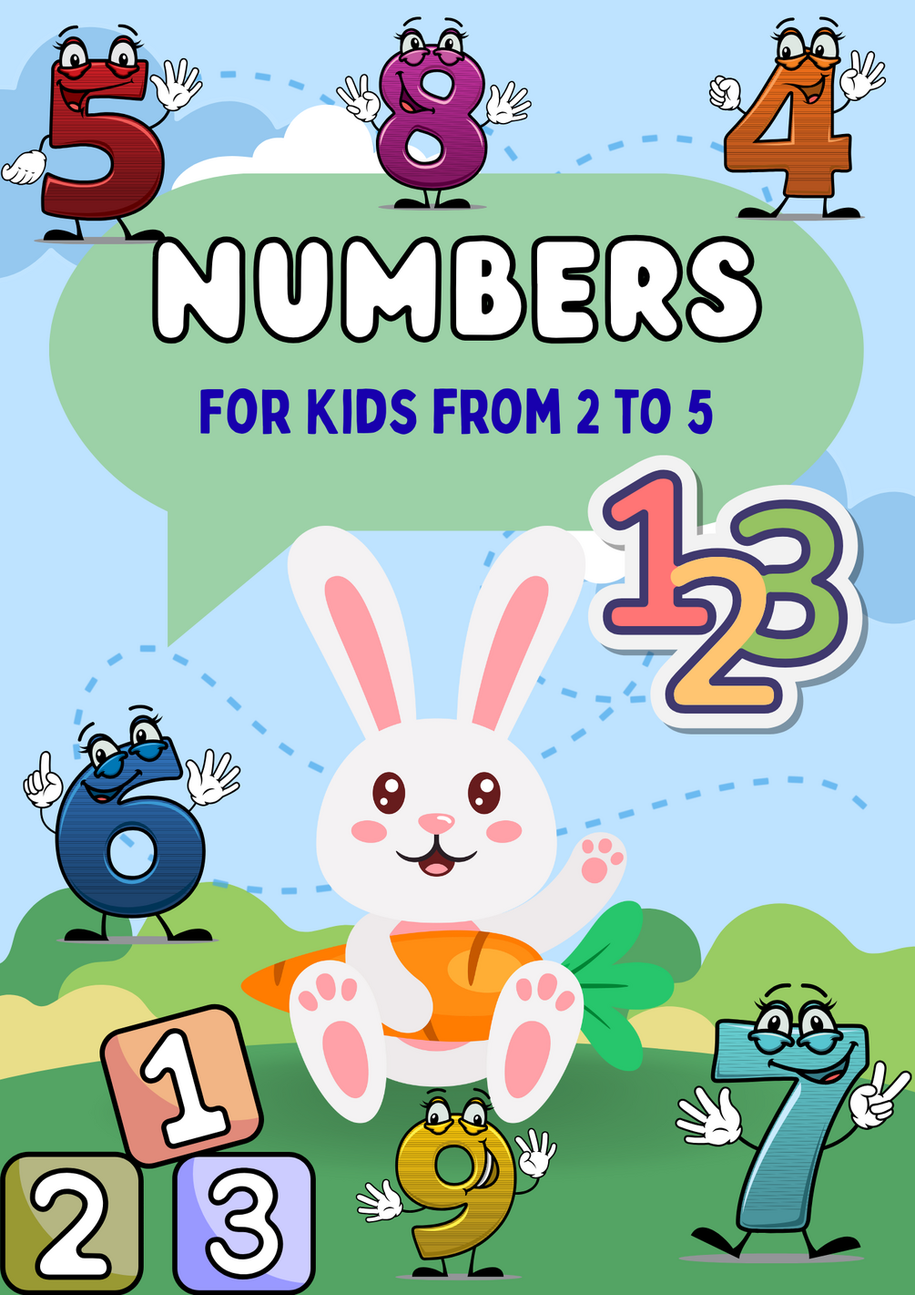 My Fun Numbers Activity Book – Ages 2 to 5 | Learn, Count & Match