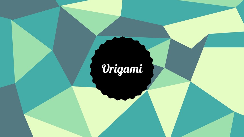 Origami - Download Free Powerpoint Templates