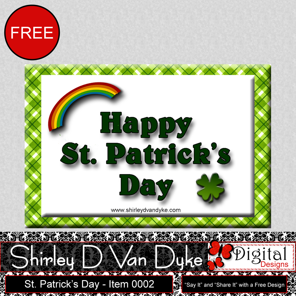 Free Design - St. Patrick's Day Item 0002