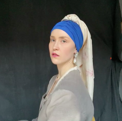 Draw Nell : Girl with a Pearl Earring