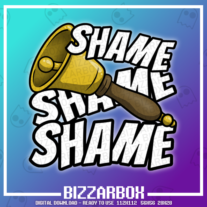 Streamer Emote: Shame Bell