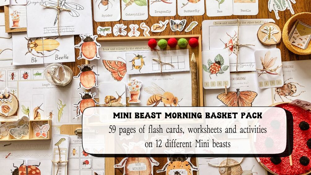 Mini Beast Morning Basket Pack