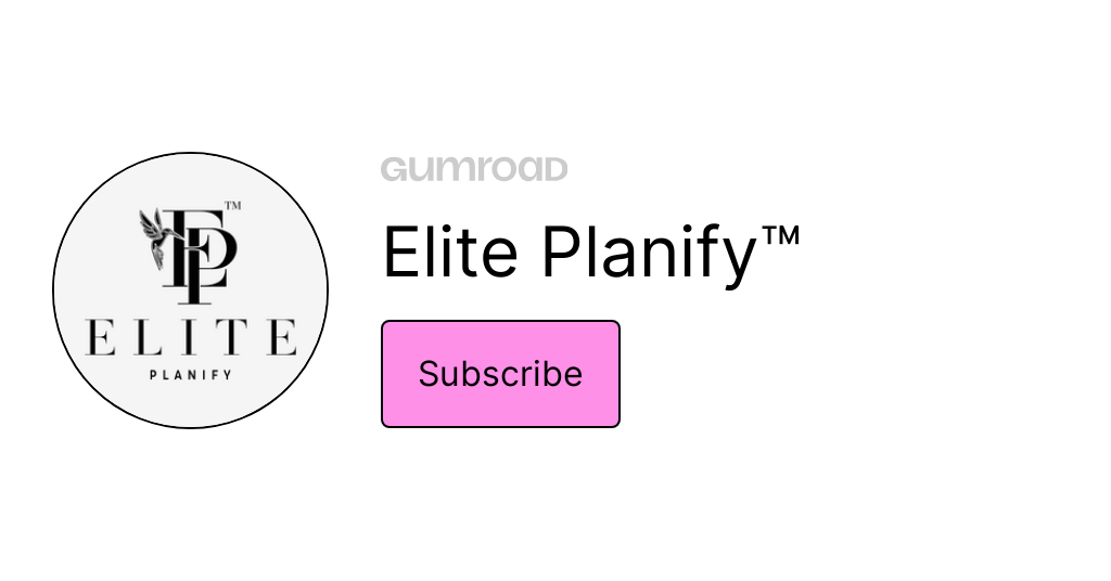 Elite Planify™