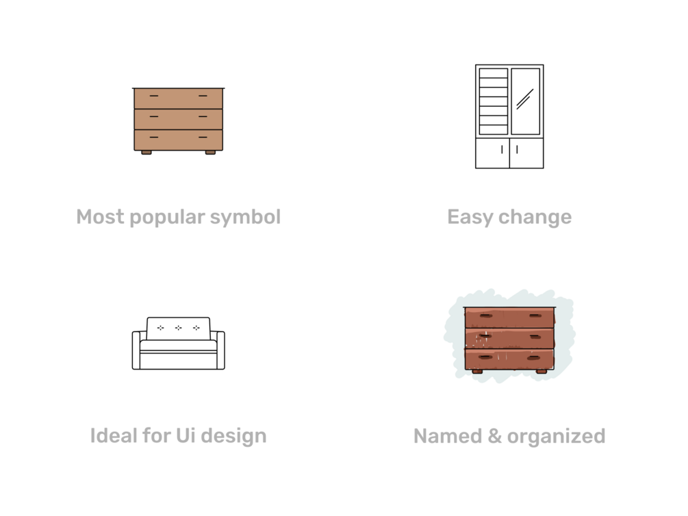 Furniture Icons Pack