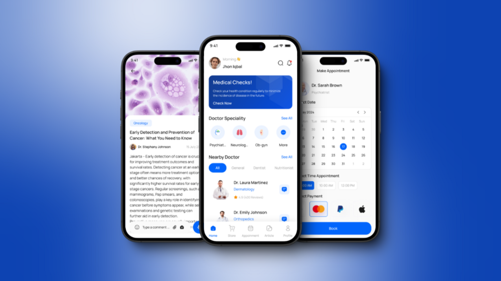 FlutterFlow - HealthMap App UI Kit