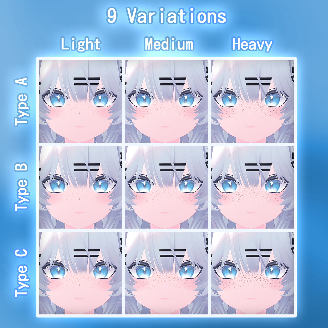 [Mizuki] Freckle Textures