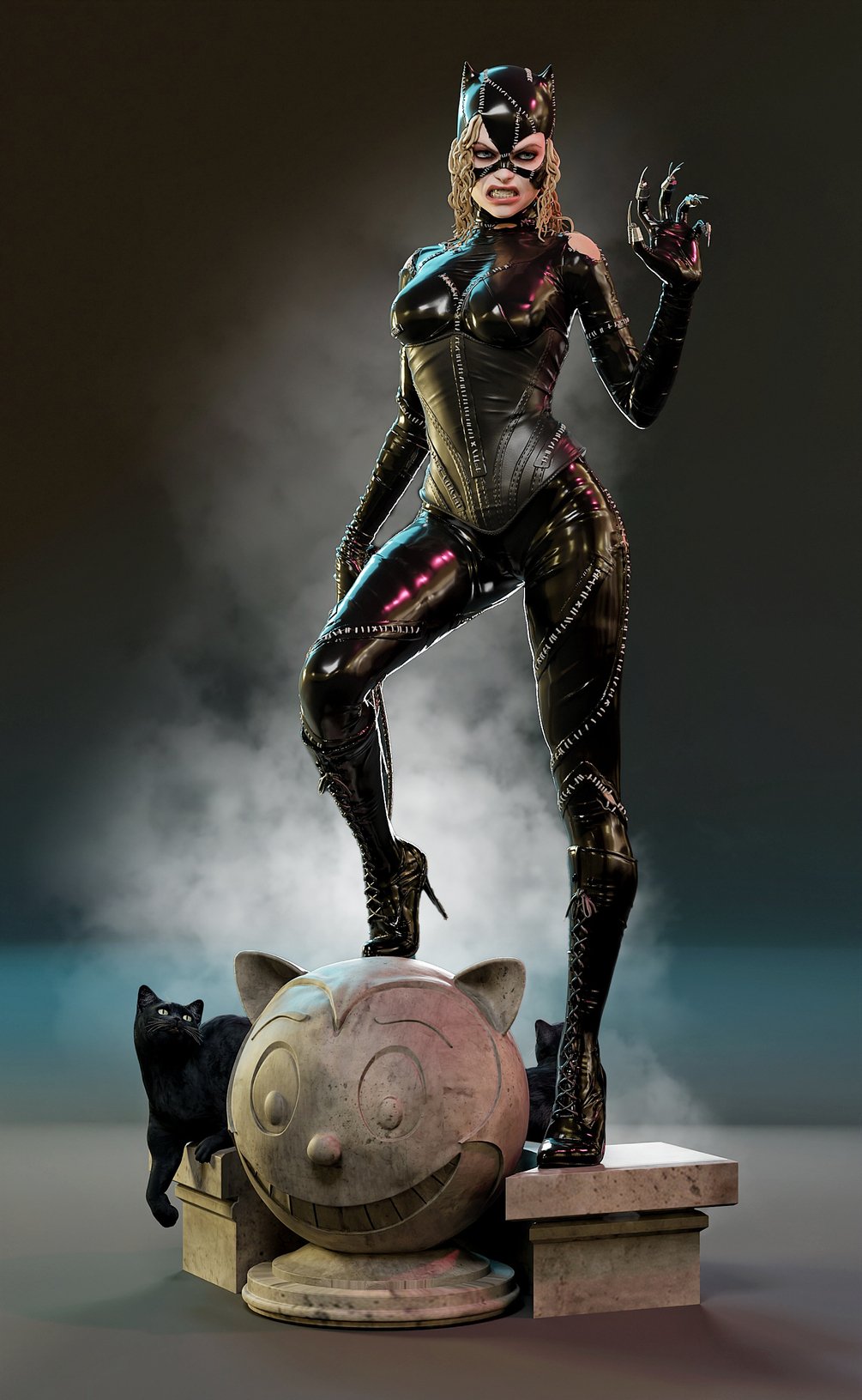Michelle the Cat - Movie & Comic - STL - 1:4 scale