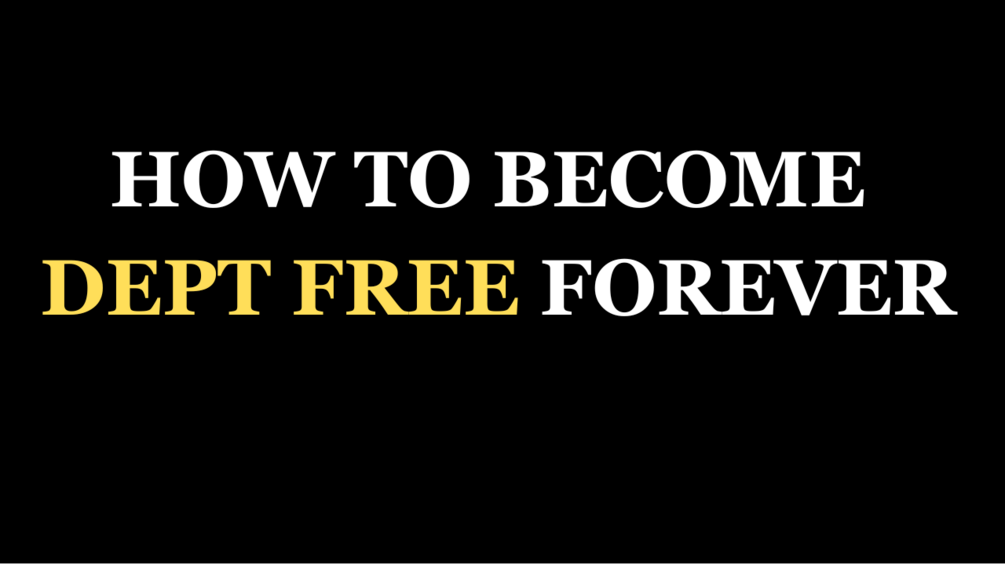 HOW TO BECOME DEPT FREE FOREVER : How To Stop Spending Money ...