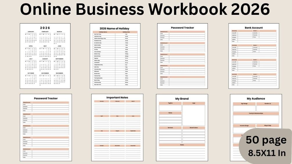 Online Business Workbook 2026