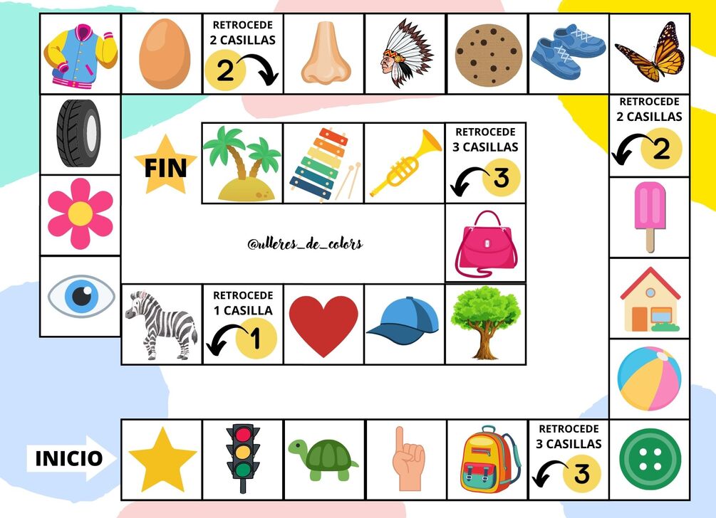 JUEGO CONCIENCIA FONOLÓGICA - JOC CONSCIÈNCIA FONOLÒGICA.