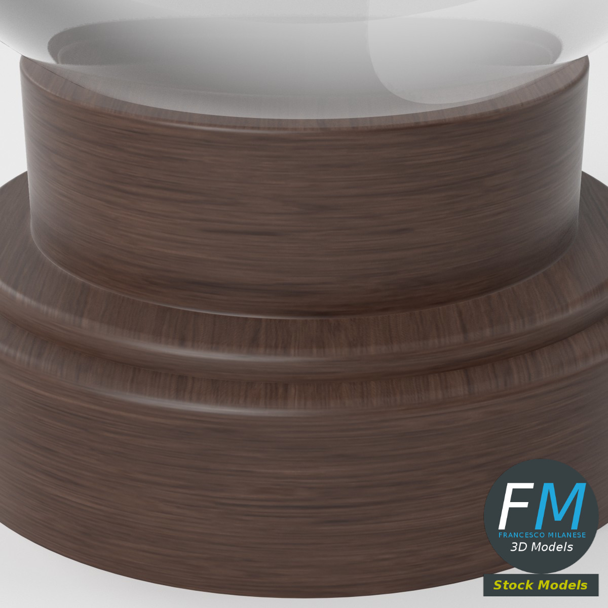 3D MODEL - Orbuculum crystal sphere