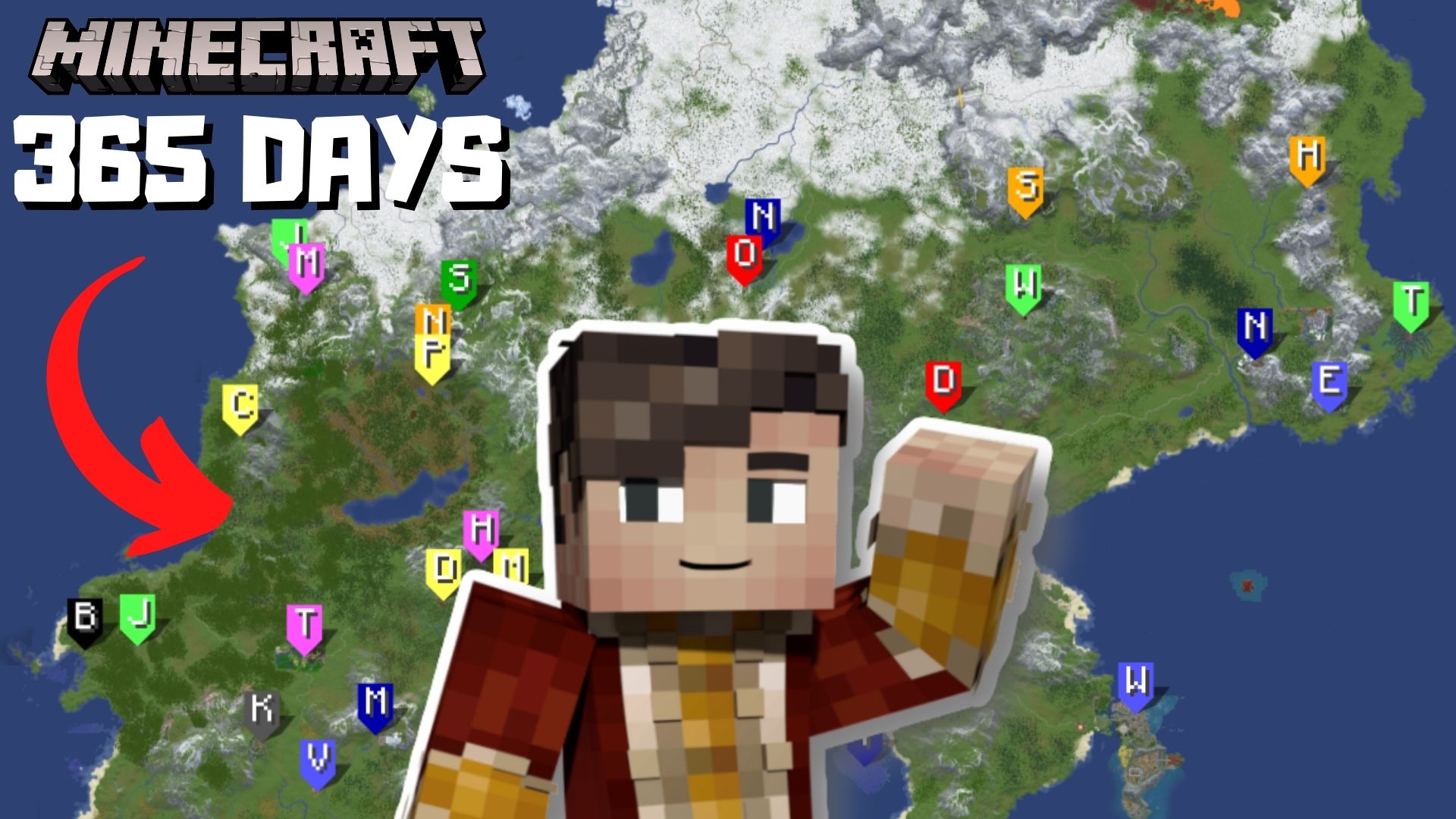 The Ultimate Minecraft Challenge: 356 Days of Building in Kingdom of ...