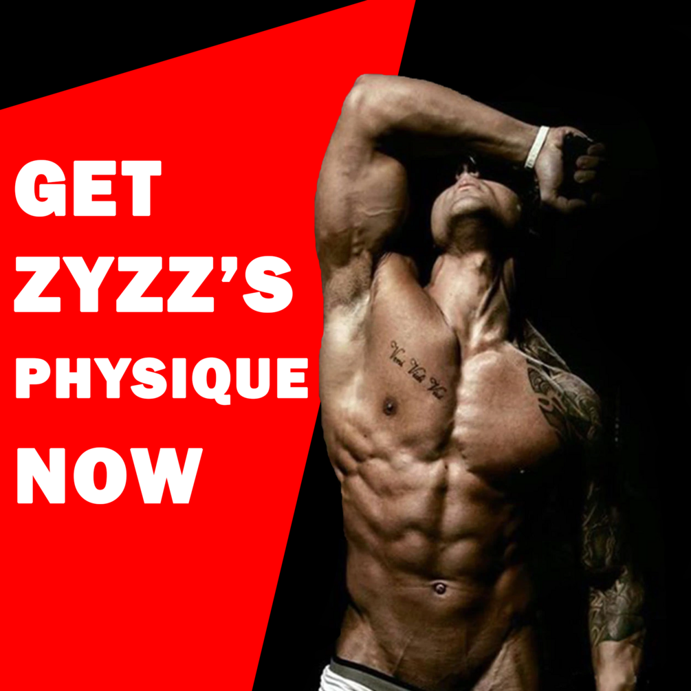 Zyzz's bulking/cutting workout plan