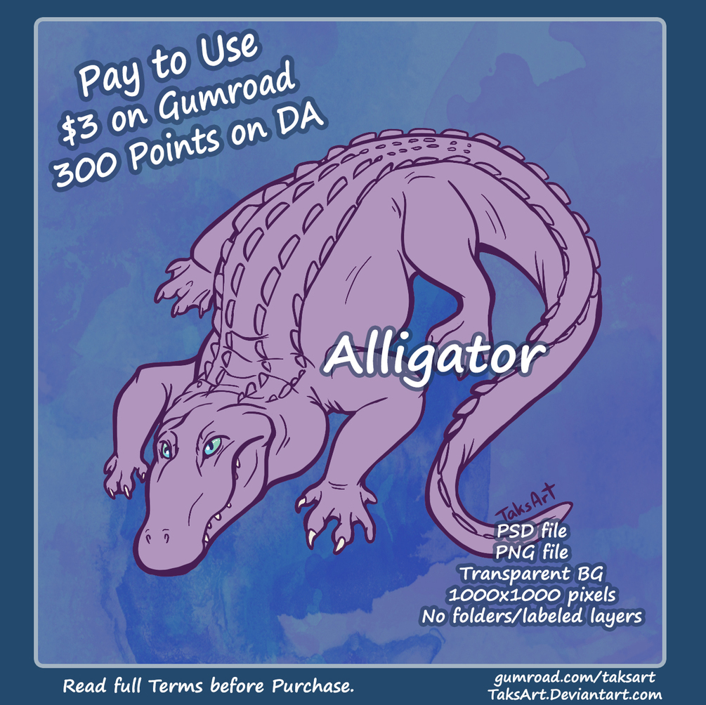 Alligator - P2U Adoptable Base