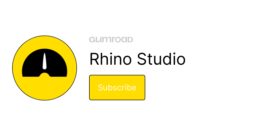 Rhino Studio