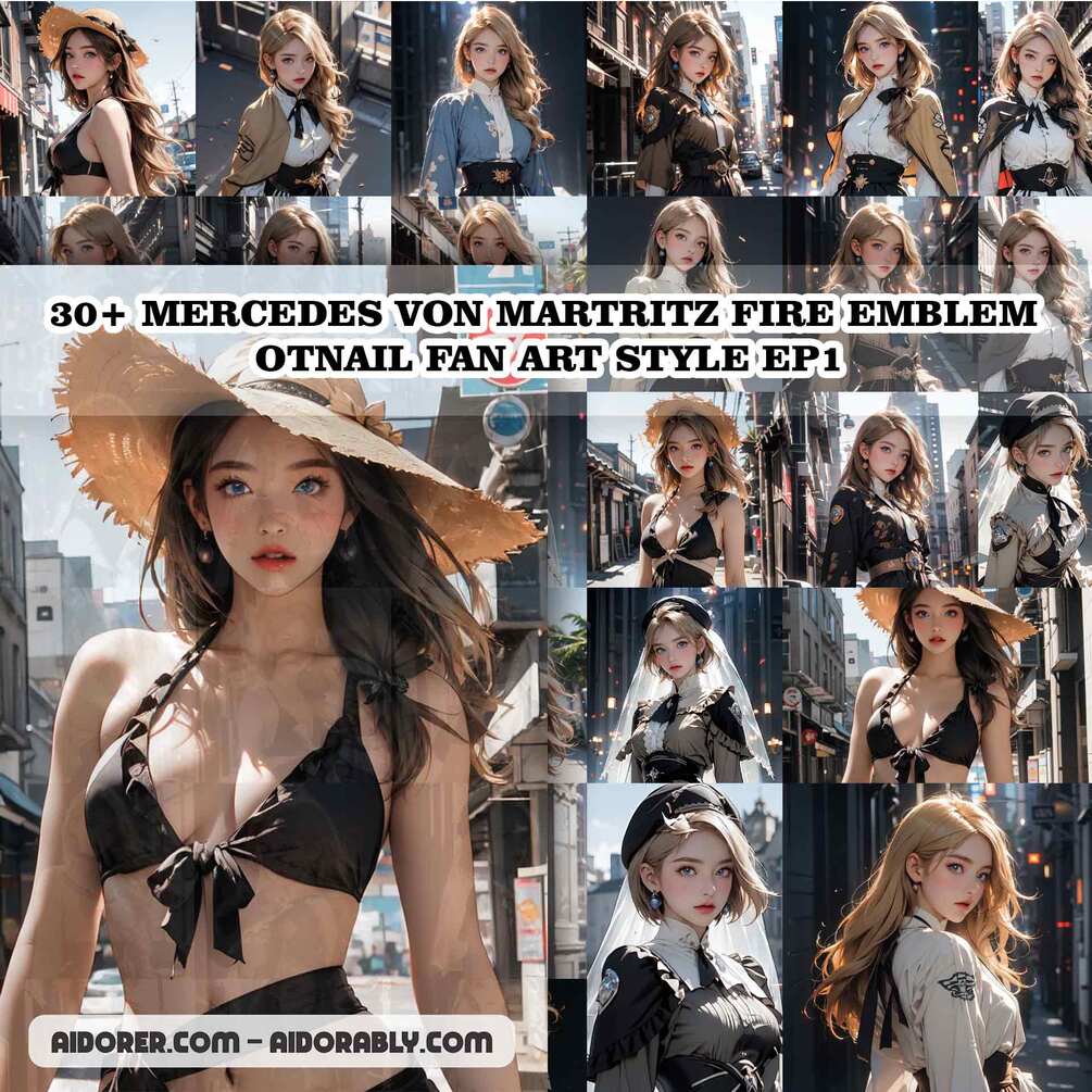 30+ MERCEDES VON MARTRITZ FIRE EMBLEM OTNAIL FAN ART STYLE EP1