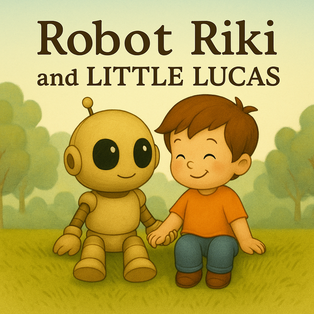 Robot Riki and Little Lucas