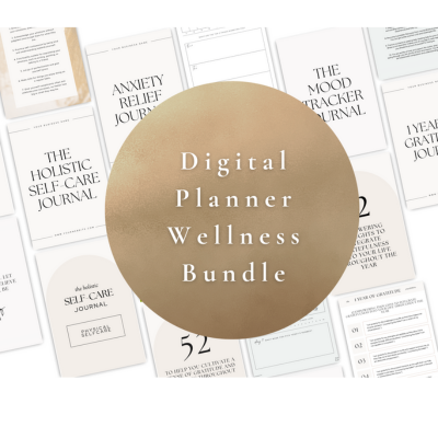 Digital Planner Wellness Bundle with Resell Rights😊