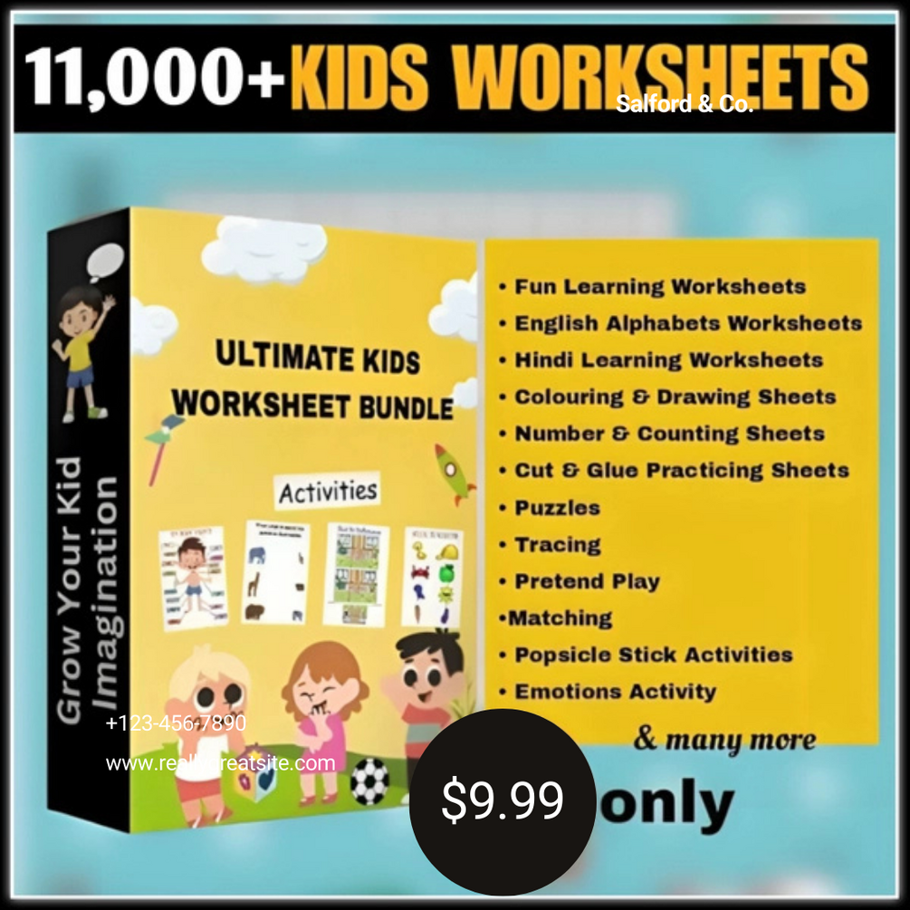 Funny and Brilliant Kids Worksheets