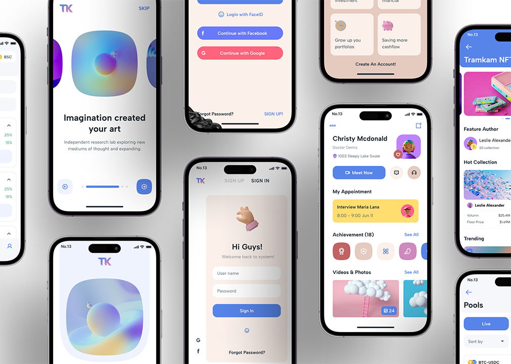 Tramkam 120+ React Native Mobile UI KIT - ThirteenDev