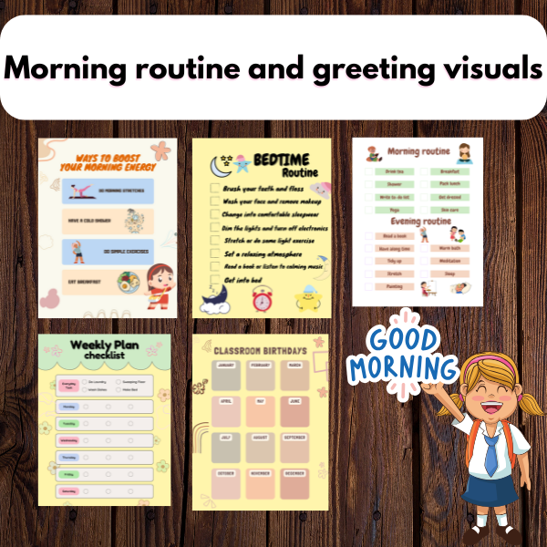 Morning routine for students