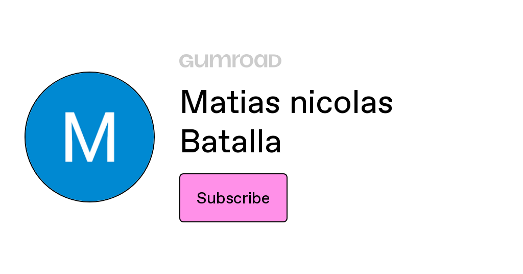 Matias nicolas Batalla