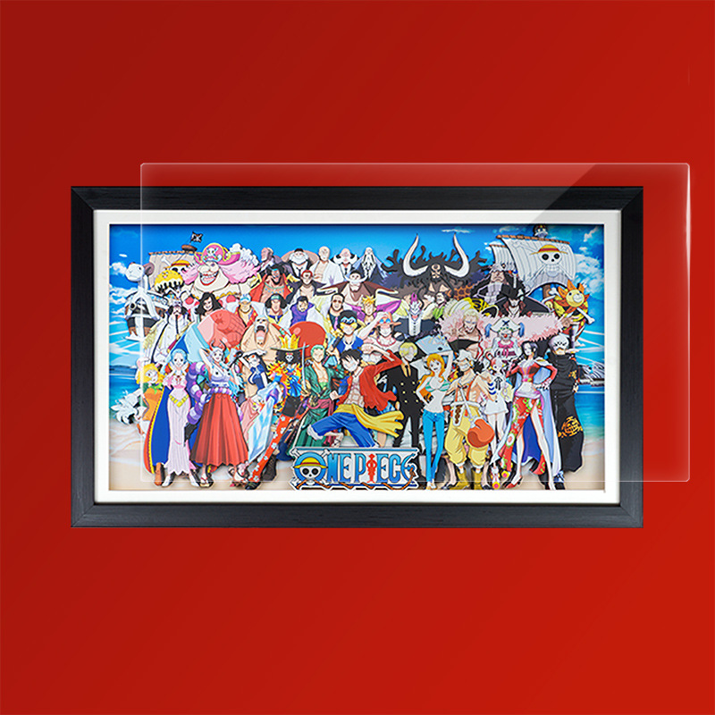 One Piece Shichibukai Family Portrait 3D Painting 67*40cm