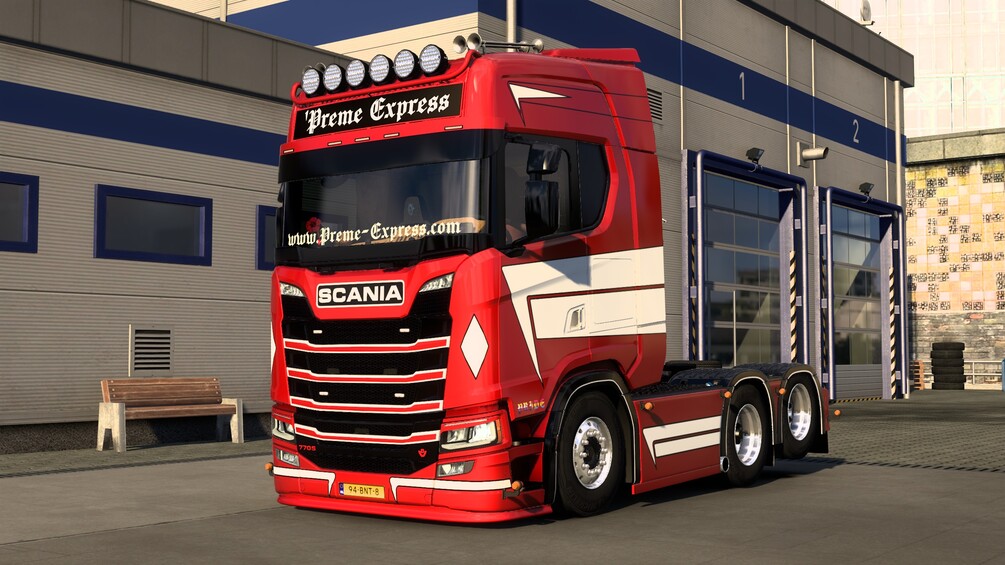 [ETS2]Scania S A.Nitteberg skin pack (6 versions incl. multicolor ...